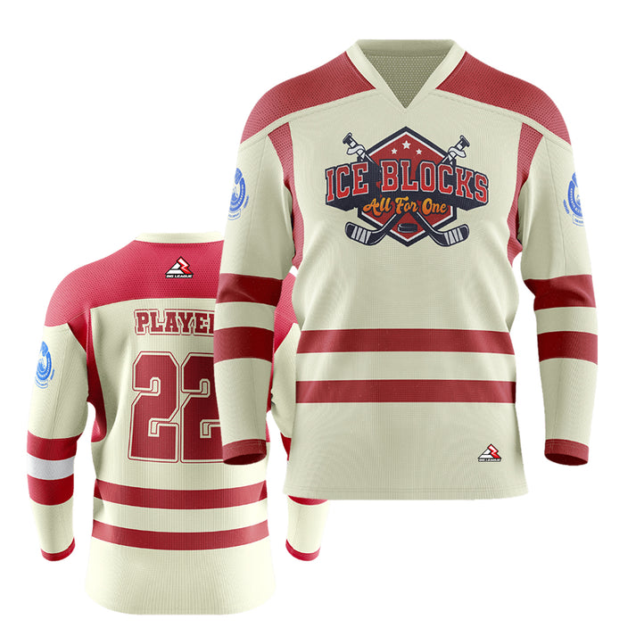 Ice Blocks Hockey Jersey – Big League Shirts