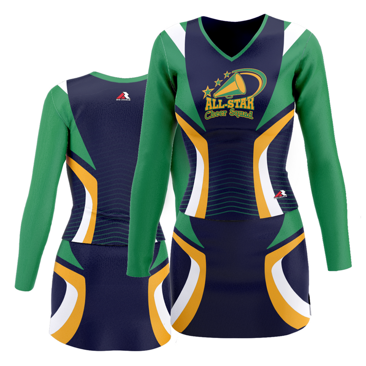 Custom Cheerleading Jerseys, Shirts, Uniforms - Design Online - Big ...